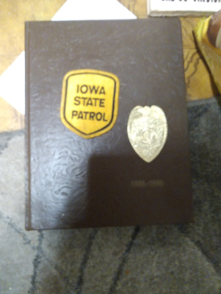 Iowa State Patrol yearbook 1935 to 1980 | eBay