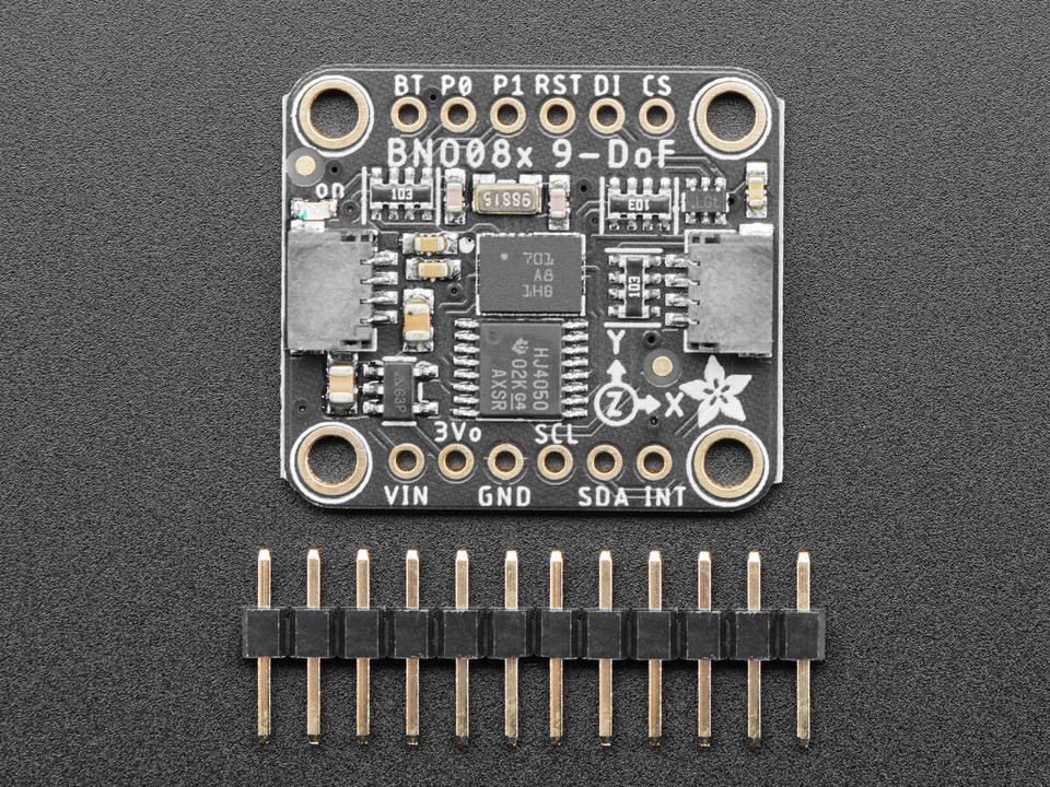 Adafruit BNO085 Breakout, Absolue Orientation (BNO080), 9-DOF, Stemma ...