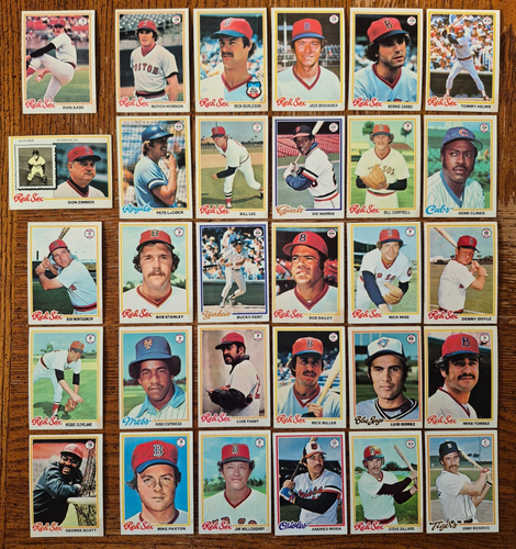 1978 Topps Baseball Sports Trading MLB Card 30 Card Lot Old Vintage No ...