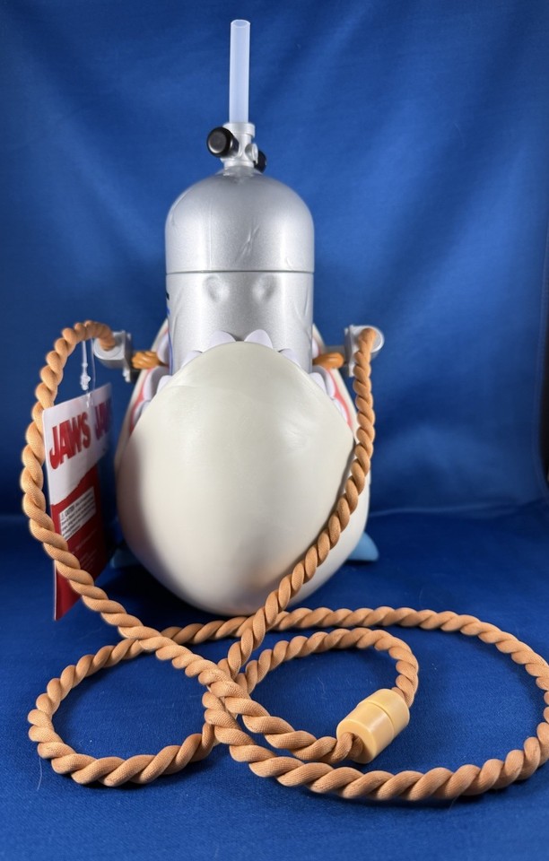 Universal Jaws 50th Anniversary Sipper Cup Shark Scuba Tank Carrier ...