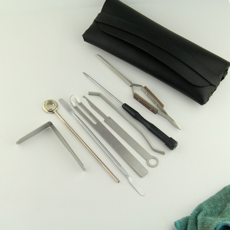 Saxophone Repair Tools Kits Parts - Unverisal 8 sets Sax Flute Bassoon ...