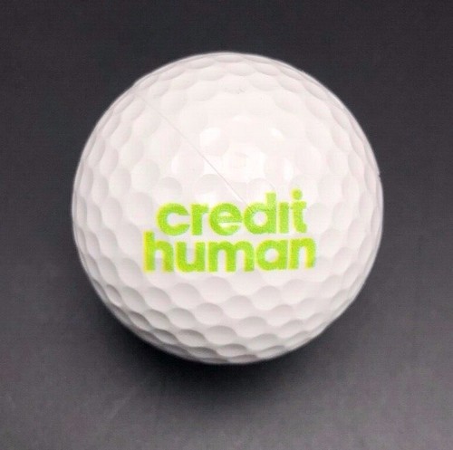Credit Human Logo Golf Ball (1) Authoritee Distance Precision Pre-Owned ...