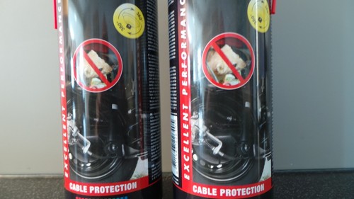 2X MOTIP CABLE PROTECT ANTI-RAT SPRAY PROTECTS CABLES FROM MICE/RATS ...
