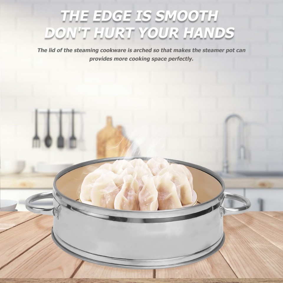 Steam Baskets Dumplings Bamboo Steamer for Cooking Dim Sum Steamers ...