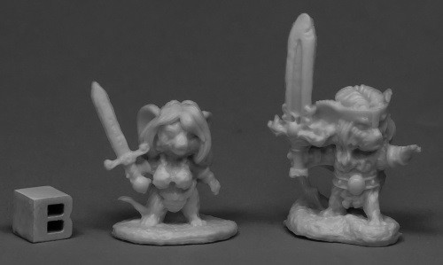 Reaper Bones Classic 77546 BARBARIAN MOUSLINGS (2) | eBay