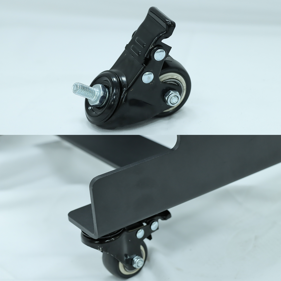 Wheel Cleaning Stand with Rollers Wheel Detailing Stand for Coating ...