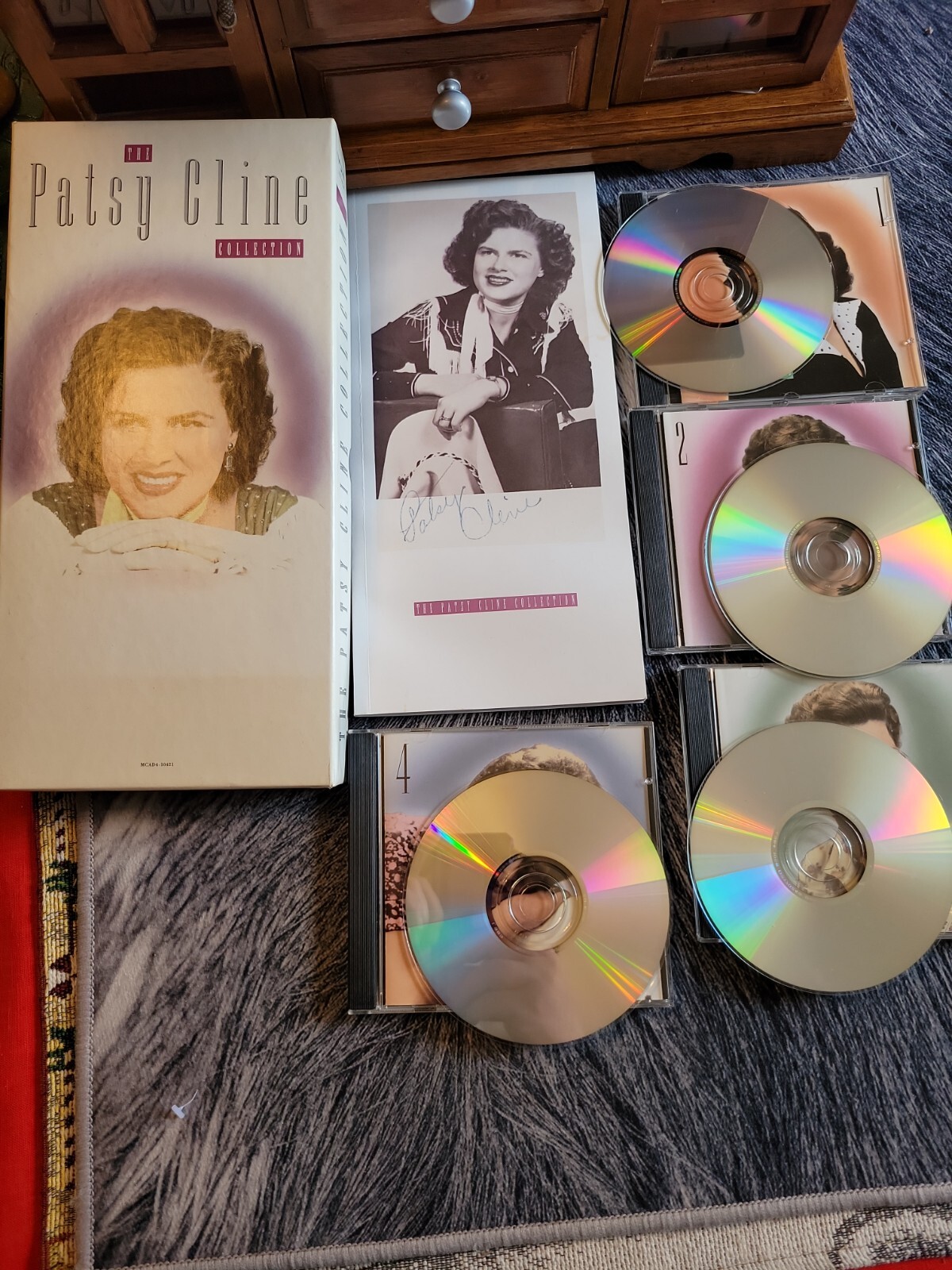 THE PATSY CLINE COLLECTION 4 CD WITH BOOKLET COLLECTOR LONG BOX SET ...