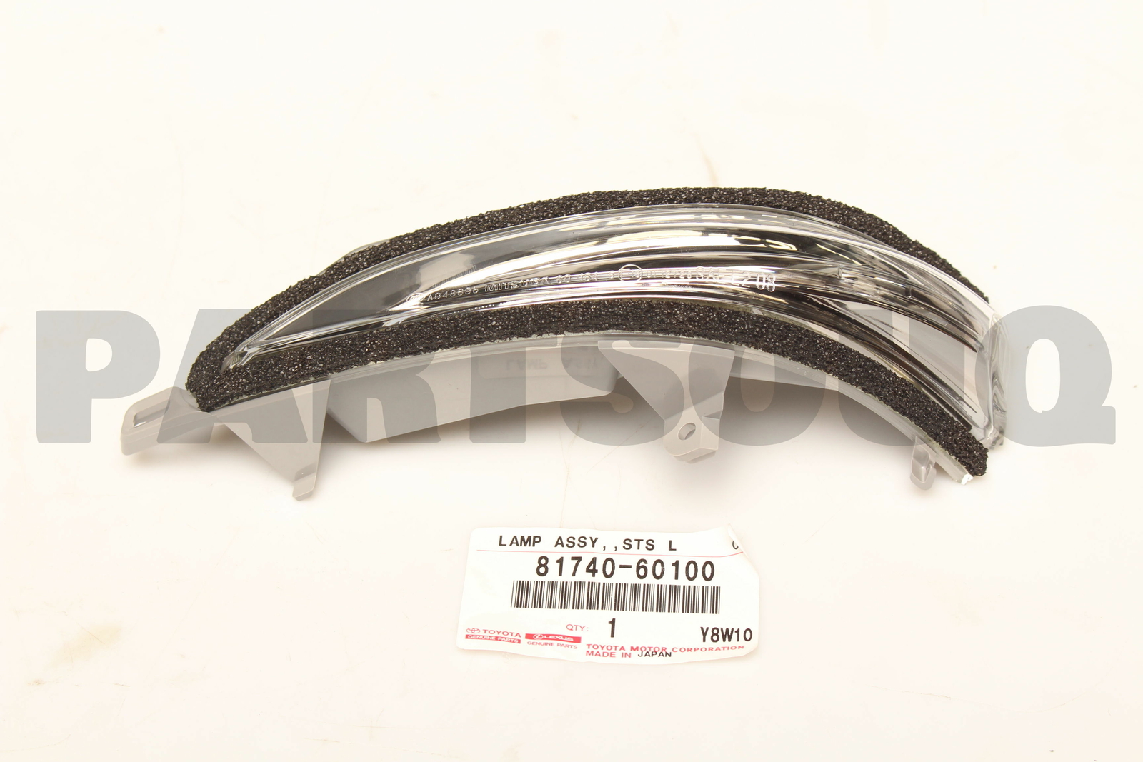 8174060100 Genuine Toyota LAMP ASSY, SIDE TURN SIGNAL, LH 81740-60100 ...