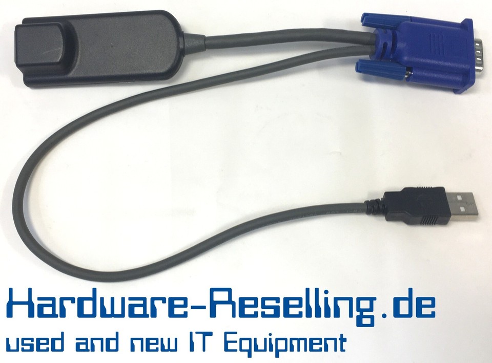 Avocent AVRIQ-USB 520-291-507 KVM IP Cable Adapter mit RJ-45 und VGA ...