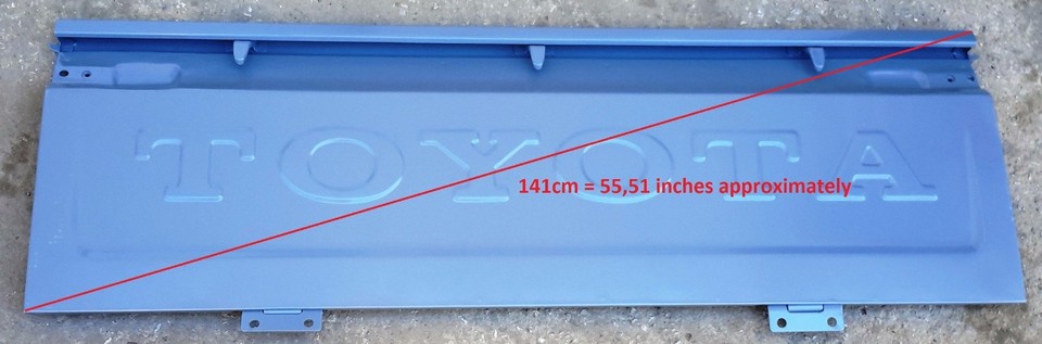 Toyota Hilux RN30 RN40 RN35 1979–1981 model tail gate aftermarket black ...