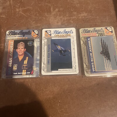 BLUE ANGELS 1991,1993,1994 RYAN GRAPHICS COMPLETE FACTORY BASE CARD ...
