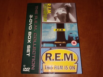 R.E.M. COLLECTION 3x DVD BOX SET TOURFILM LIVE PARALLEL THIS FILM IS ON ...