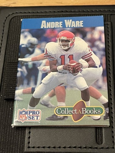 1990 Pro Set Collect a Book Andre Ware Detroit Lions NFL Football Card ...