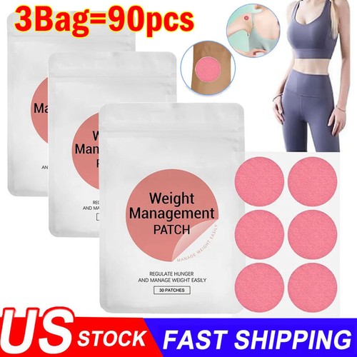 Up to 90 pcs Weight-loss GLP-1 Patches Slimming Patches Weight ...