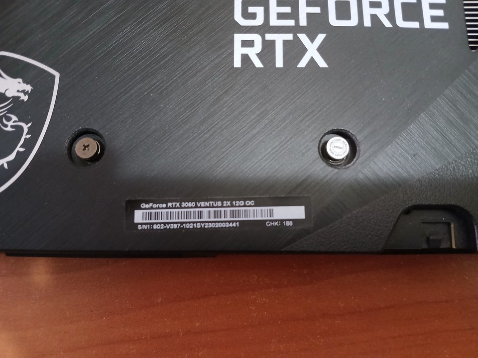 MSI Nvidia GeForce RTX 3060 12GB Graphics Card GPU PC | eBay