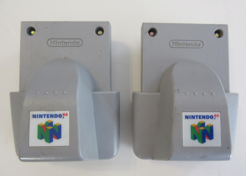 2 x Nintendo 64 Rumble Packs N64 Accessory Attachments NUS-013 | eBay
