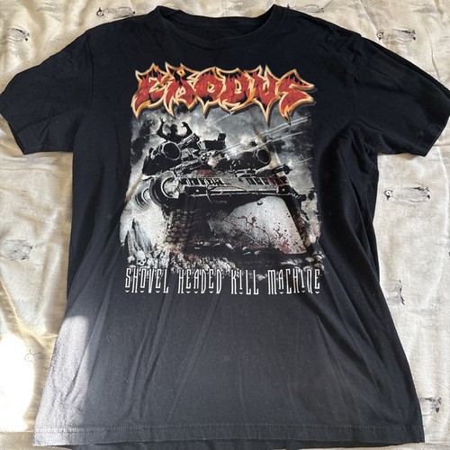 EXODUS - SHOVEL HEADED KILL MACHINE Black Unisex Medium T-Shirt | eBay