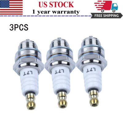 3X Spark Plug For MCCULLOCH M3414 M3416 M3816 M4218 M4620 Chainsaw ...