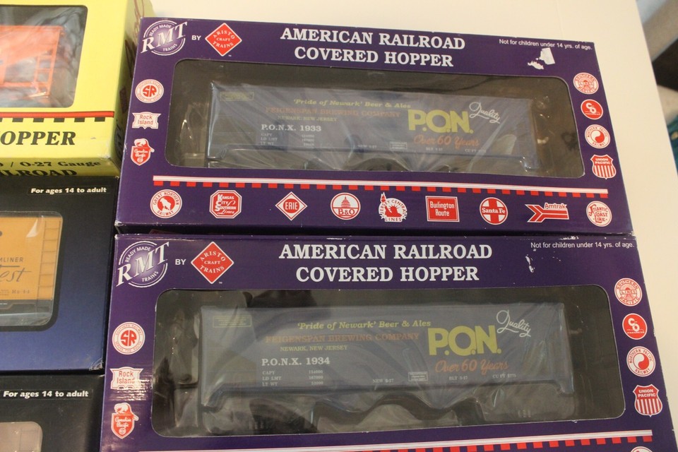 O Gauge. 5 car rolling stock. NIB. FREE SHIPPING As Listed and Pictured ...