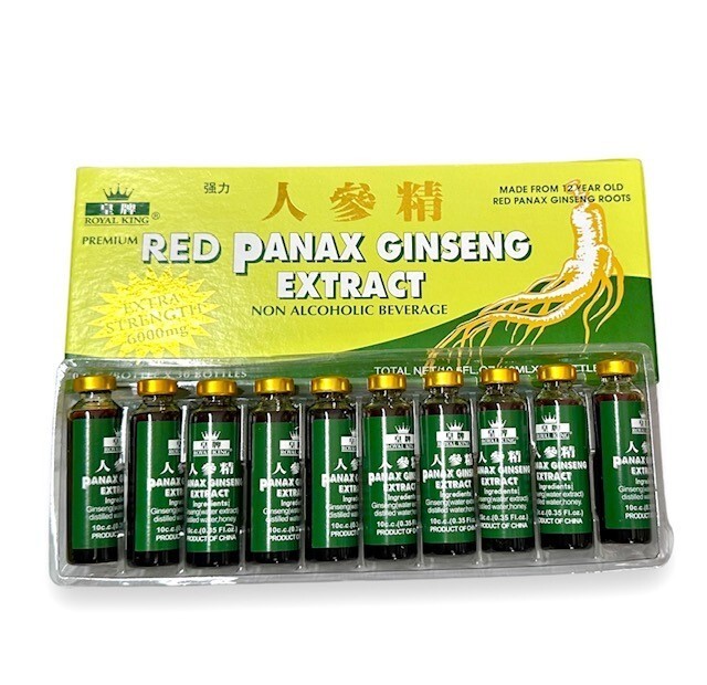 RED PANAX GINSENG EXTRACT 6000mg EXTRA STRENGTH 1 Box of 30 Bottles | eBay