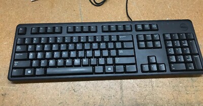 USED Genuine Dell 4G481 USB Wired Standard Quiet Key Desktop Keyboard ...