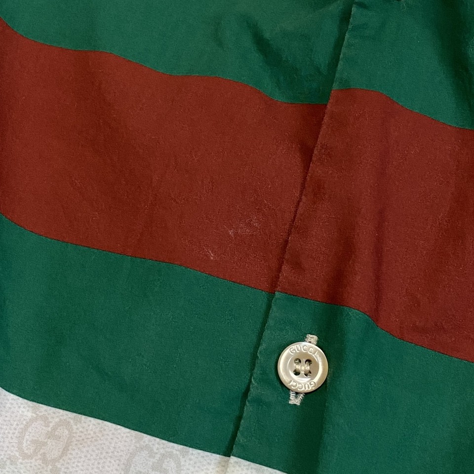 Gucci Men's GG Logo Short Sleeve Golf Shirt | eBay
