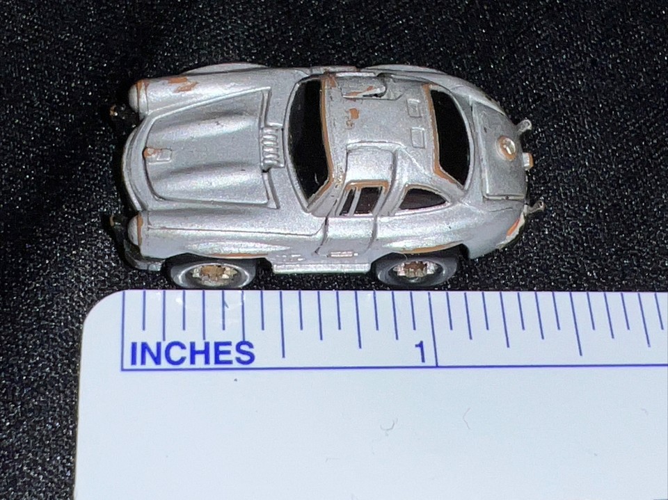 Vintage Micro Machines RARE Deluxe Mercedes Benz Gullwing Silver ...