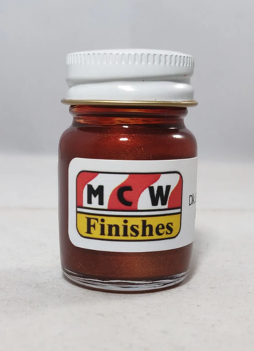 MCW Finishes 7061E Dark Burnt Orange Met. Enamel Model Paint for Auto ...