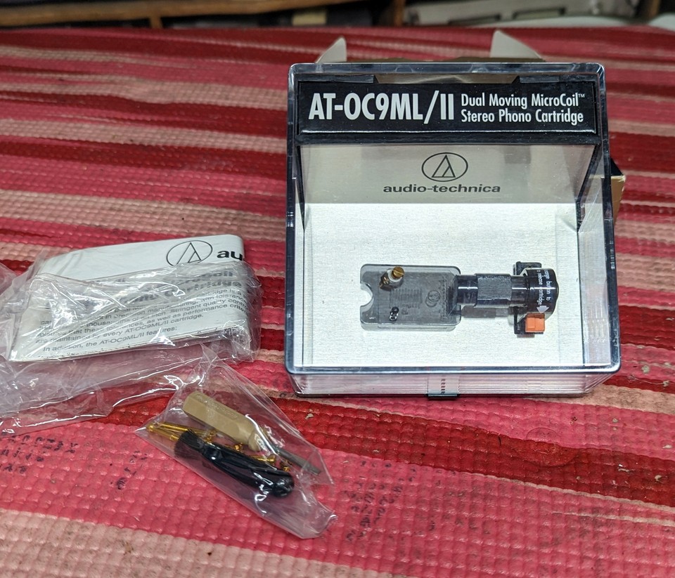 OEM Box with packaging for AT-OC9ML/II Audio-Technica cartrige NO ...