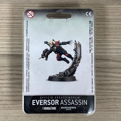 1 EVERSOR ASSASSIN INQUISITION PLASTIC OFFICIO ASSASSINORUM WARHAMMER ...