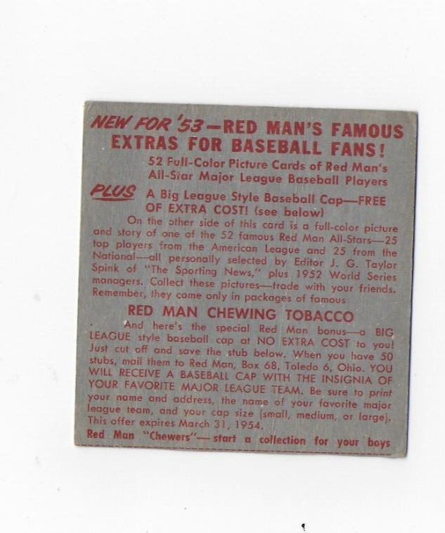 1952 RED MAN, MURRAY DICKSON, PITTSBURGH PIRATES | eBay