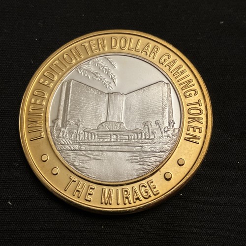The Mirage Las Vegas $10 Casino Token .999 Fine Silver Strike | eBay
