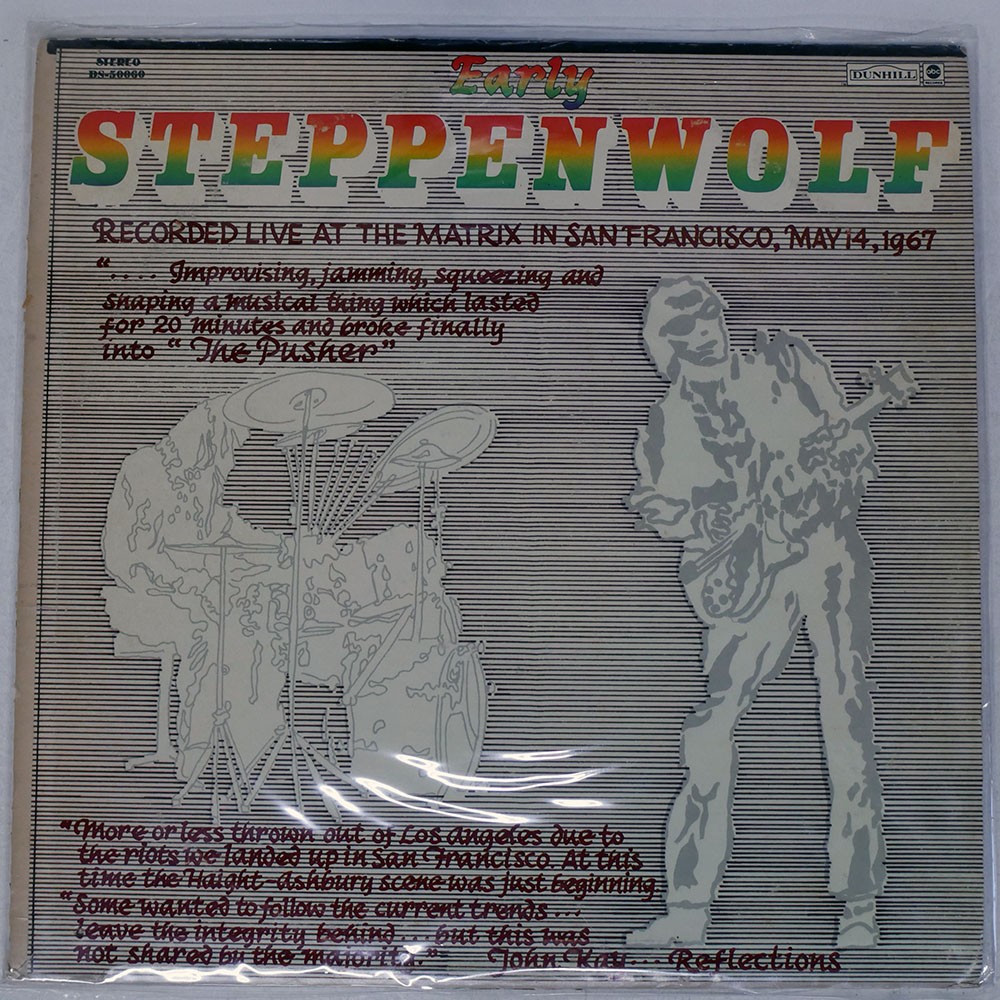 STEPPENWOLF EARLY STEPPENWO ABC DUNHILL DS50060 US VINYL LP | eBay