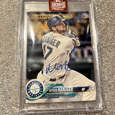 Mitch Haniger 2023 Topps Archives 2018 Future Stars Auto /38 | eBay