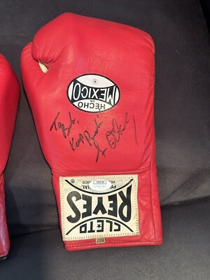 Sean O’Grady AUTOGRAPHED Red Reyes Professional BOXING GLOVE WITH JSA ...