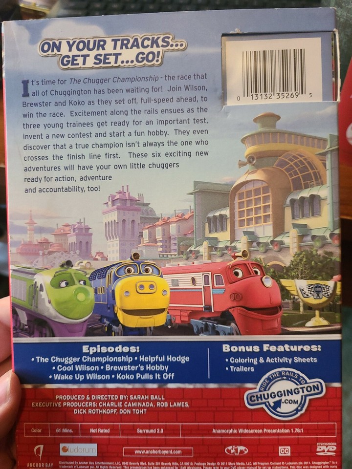 Chuggington: The Chugger Championship DVD Sarah Ball(DIR) B1 ...