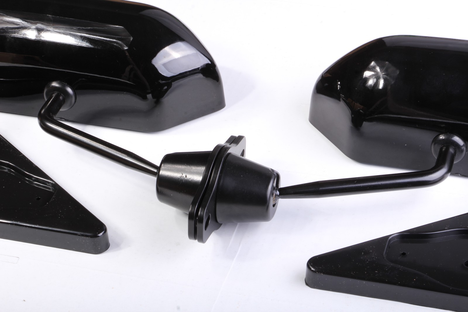 Mirrors Side Cycle Wing Kit Rear Car Racing F1 Turbo Race Drift Tinted ...