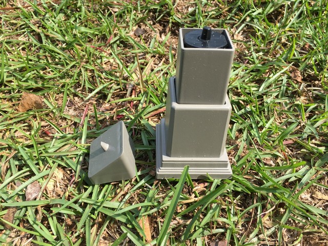 Trex Transcend Adjustable Foot Block PC Color GRAVEL PATH GPFTBLKPC for ...