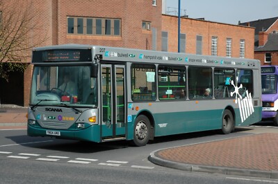 Nottingham City Transport Scania Omnitown 207 6x4 Quality Bus Photo b ...