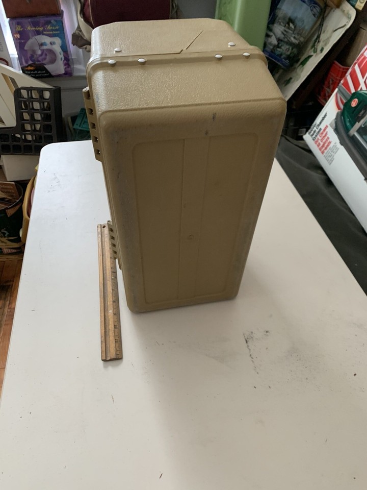 Vintage Old Pal tackle box loaded with lures, hooks, terminal tackle ...