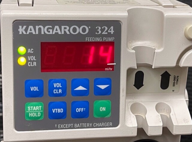 Tyco Kangaroo 324 Feeding pump No Rx 4 available +1 ready to work msrp ...
