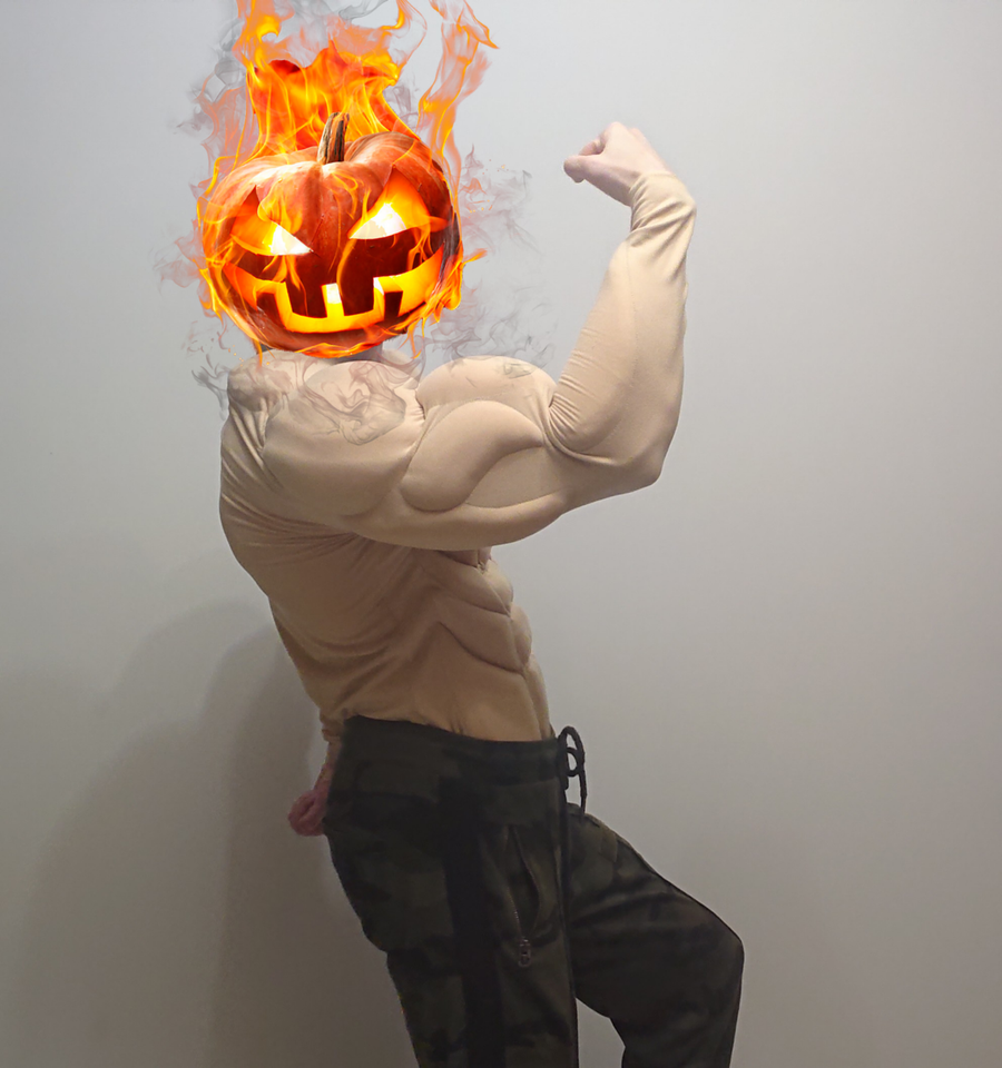 Muscle suit for cosplay halloween batman dragon ball rembo anime beige ...