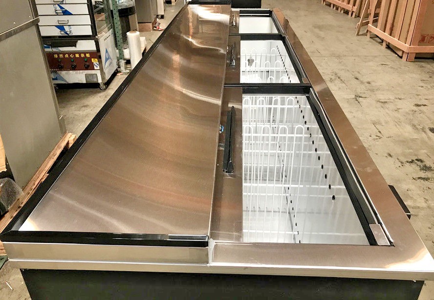 NEW 95" Commercial Top Loading Back Bar Beer Soda Bottle Cooler Deep ...