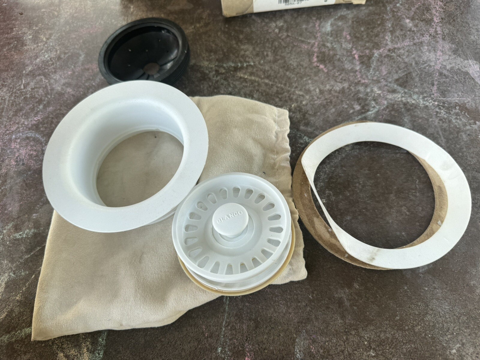 BLANCO 441096 Kitchen Garbage Disposal Flange, 3.5" White #1 | eBay