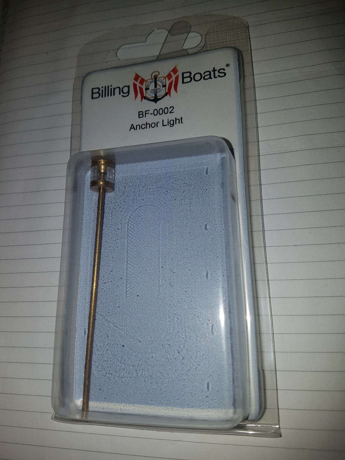 BILLING BOATS - BF-0002 Anchor Light (1) 8mm x 50mm BRAND NEW | eBay