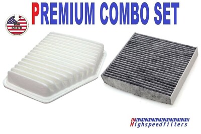 AIR FILTER+ CHARCOAL CABIN AIR FILTER AF5650 C35667 For LEXUS TOYOTA ...