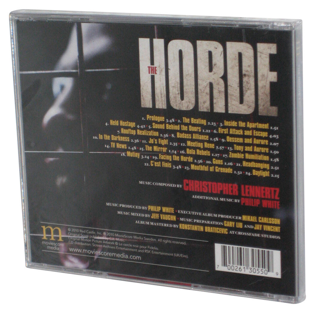 The Horde (2010) Original Motion Image Bande Sonore Musique CD ...