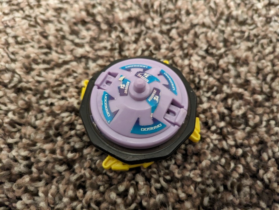 Dragoon V2 + stickers Yellow Purple Beyblade TAKARA TOMY OLD GENERATION ...
