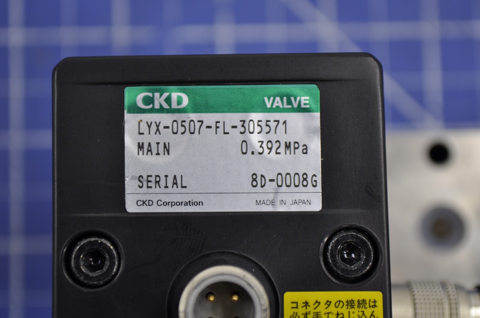 LYX-0507-FL-305571 / CKD VALVE EBARA FREX200 CONTROLLER C-5114-054-0001 ...