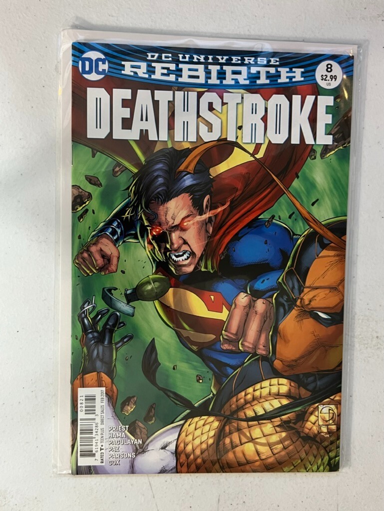 Deathstroke Vs Superman Clark Kent VS Deathstroke (Superman